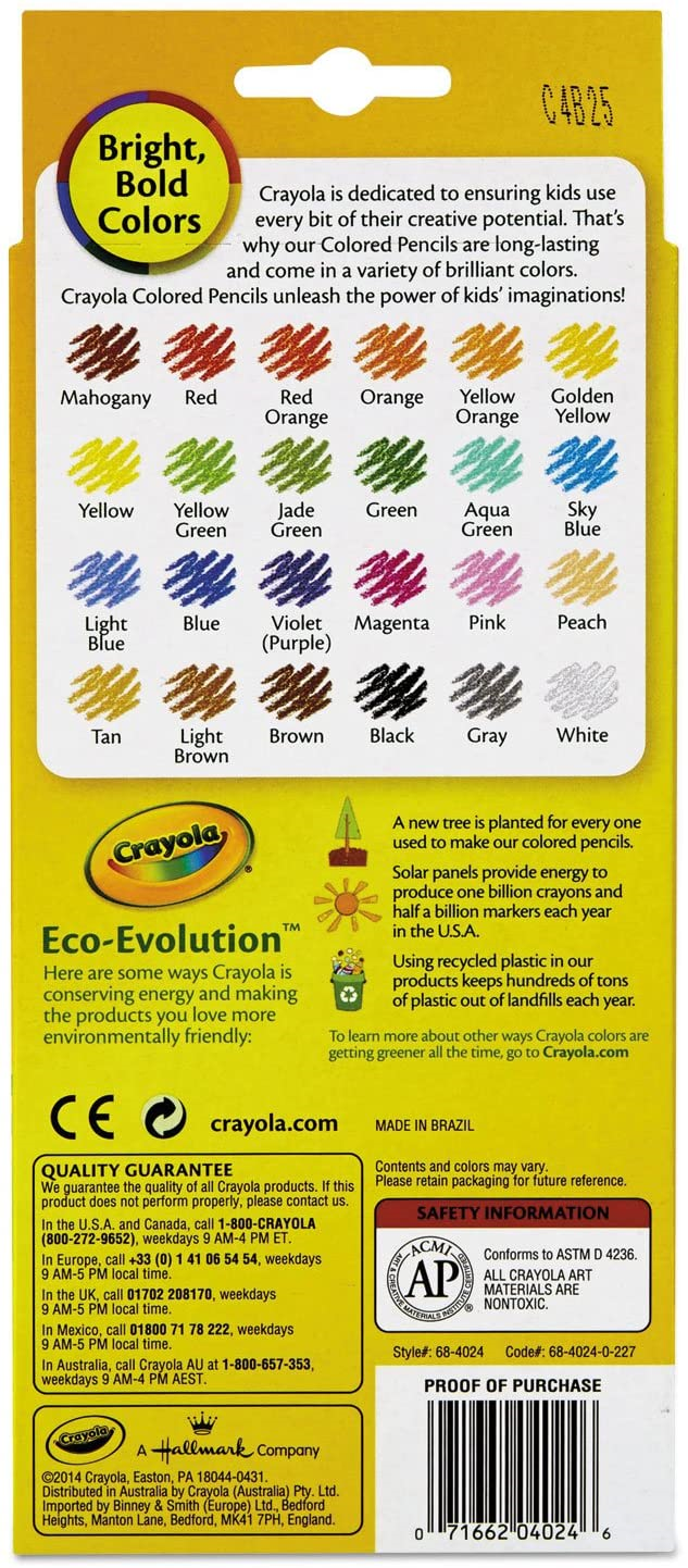 Colored Pencils Box