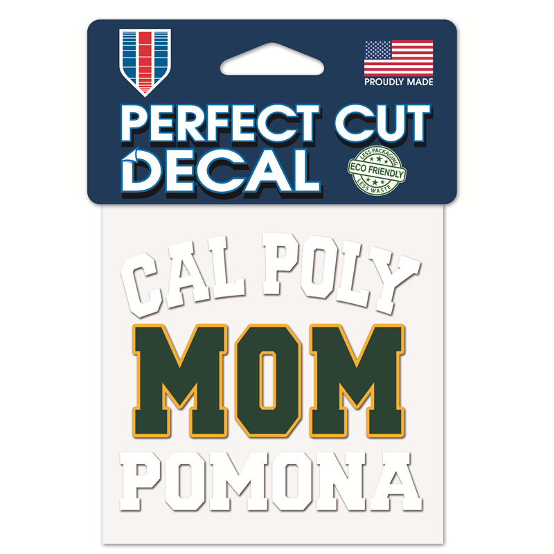 Decal Perfect-Cut Cal Poly Pomona Mom | Bronco Bookstore